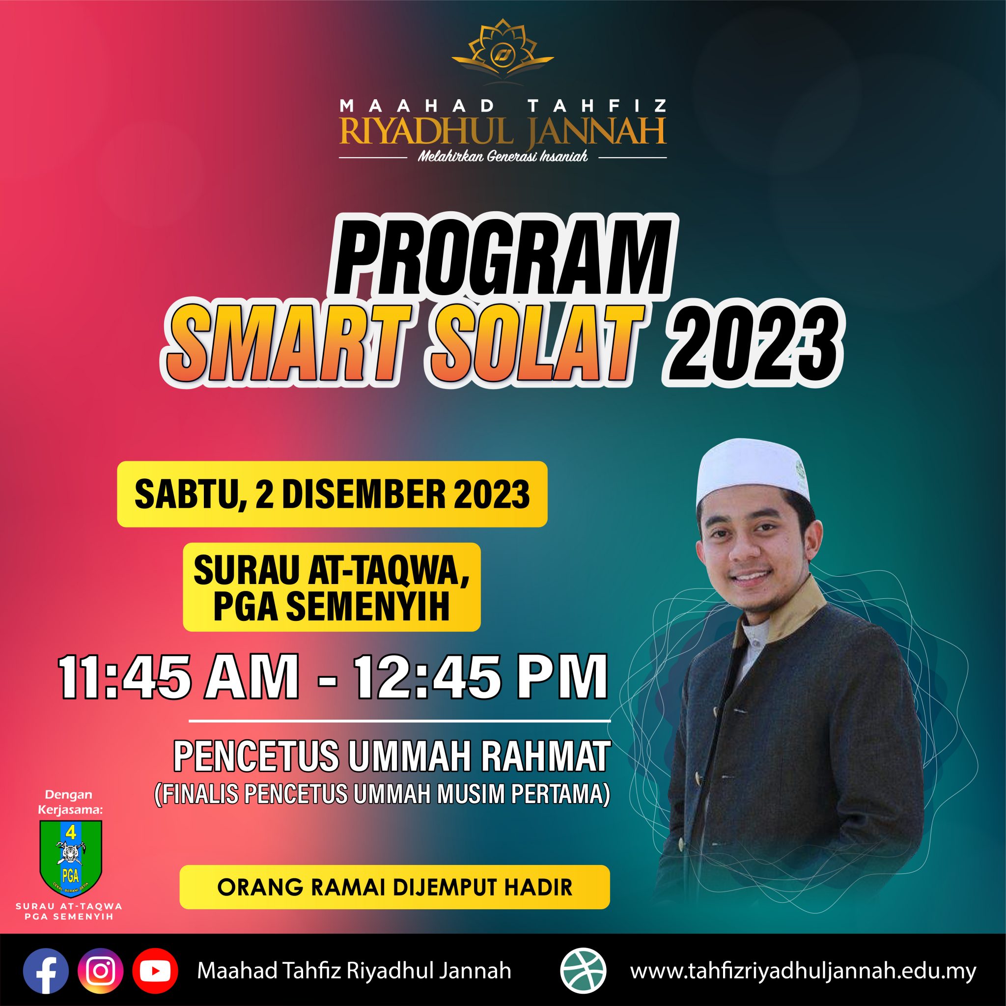 Program Smart Solat 2023 – MAAHAD TAHFIZ RIYADHUL JANNAH
